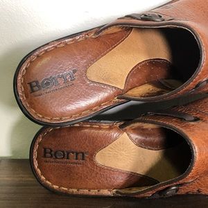 Born | Shoes | Born Clog Slip On Mules Clogs Wedge Heels Size 8 | Poshmark